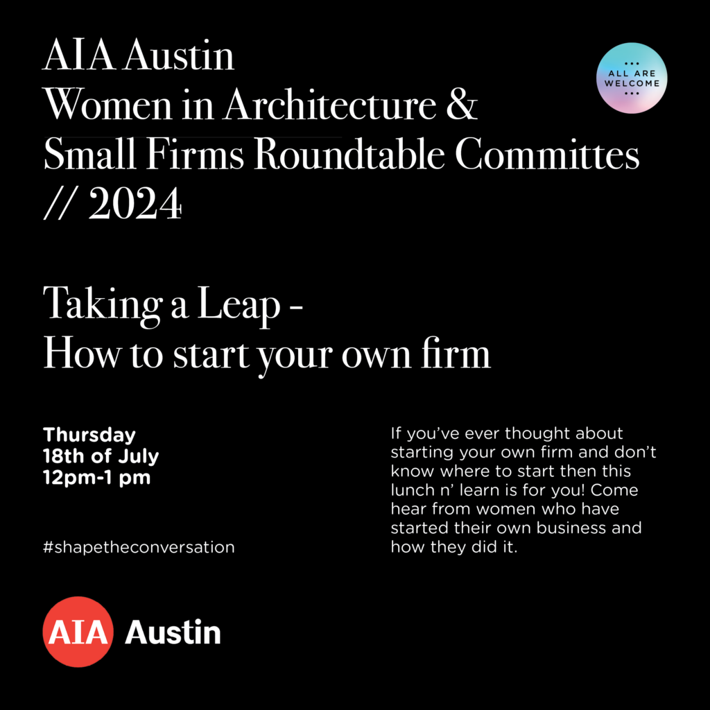 Events from July 30 – August 9 – AIA Austin Calendar